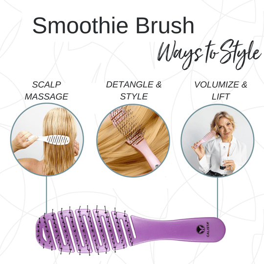 Calista Smoothie Flex-Brush for Wet & Dry Hair – Calista Tools