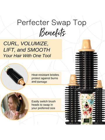 Calista Perfecter Pro Swap Top Heated Round Brush – Calista Tools